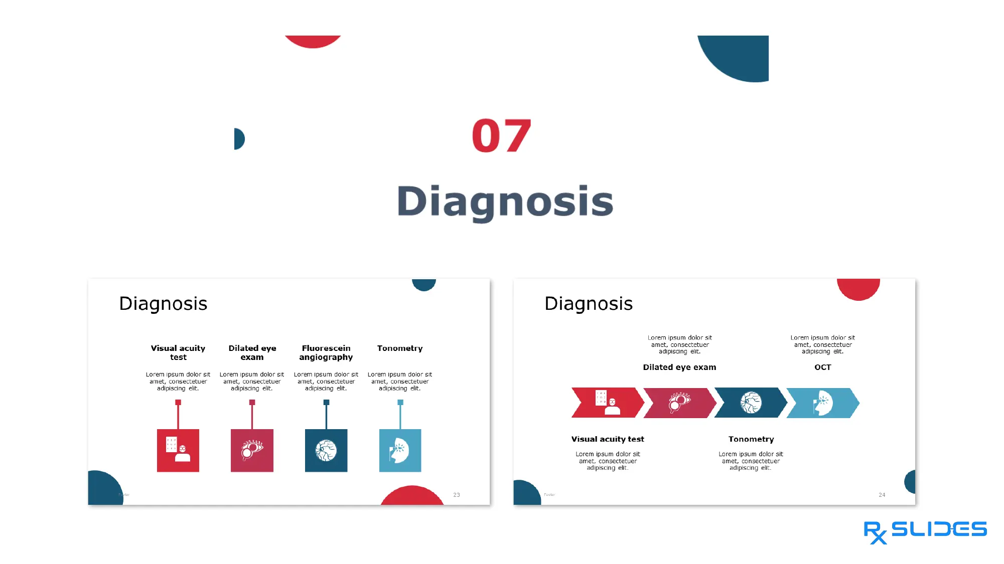 Download Retinopathy PowerPoint Template| RxSlides